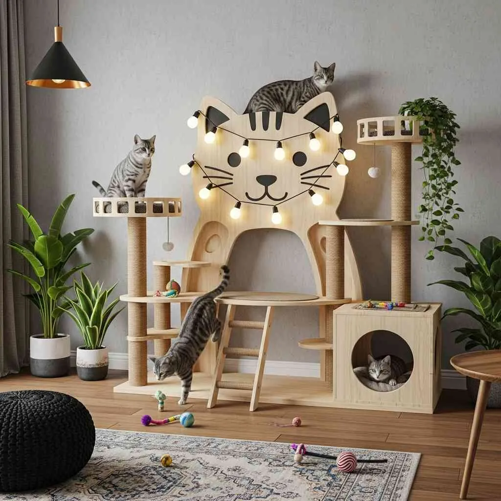Cat Playgrounds: Where Feline Fun Meets Stylish Design