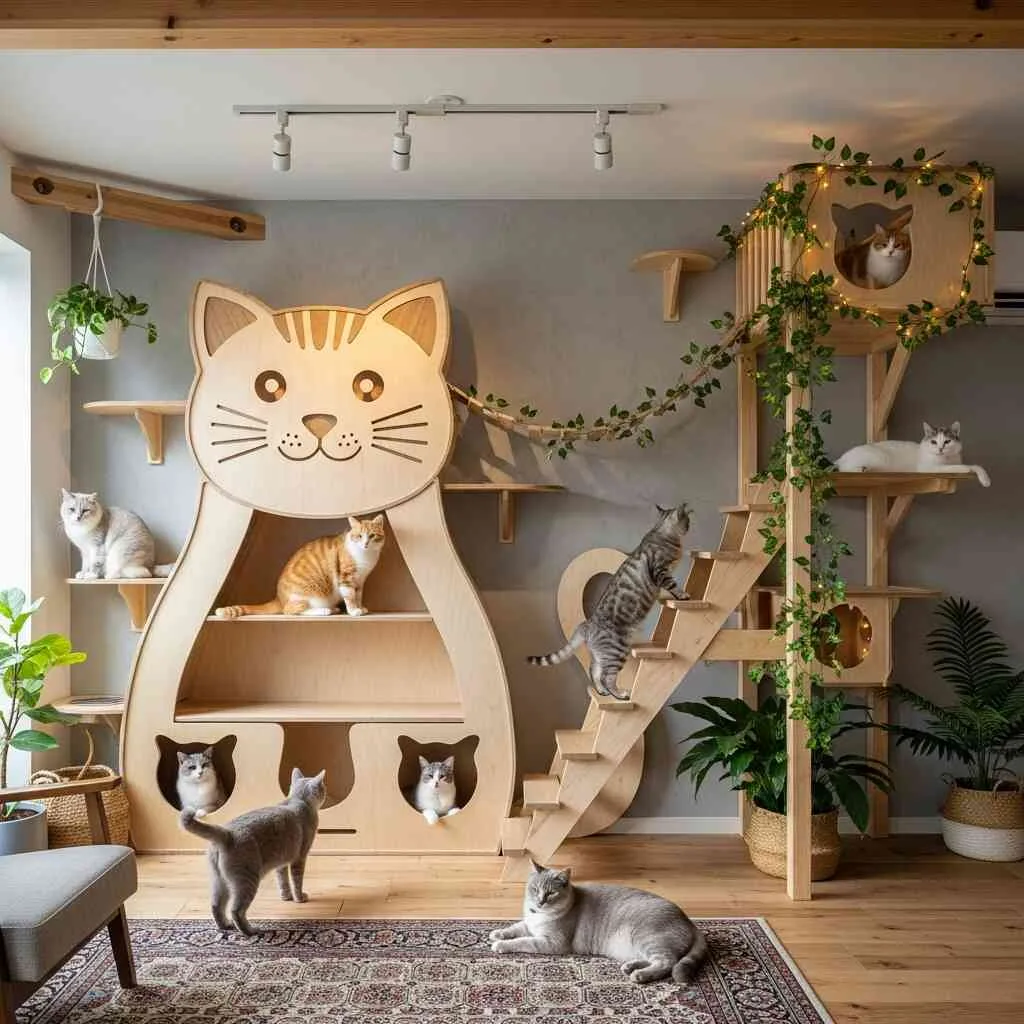 Cat Playgrounds: Where Feline Fun Meets Stylish Design