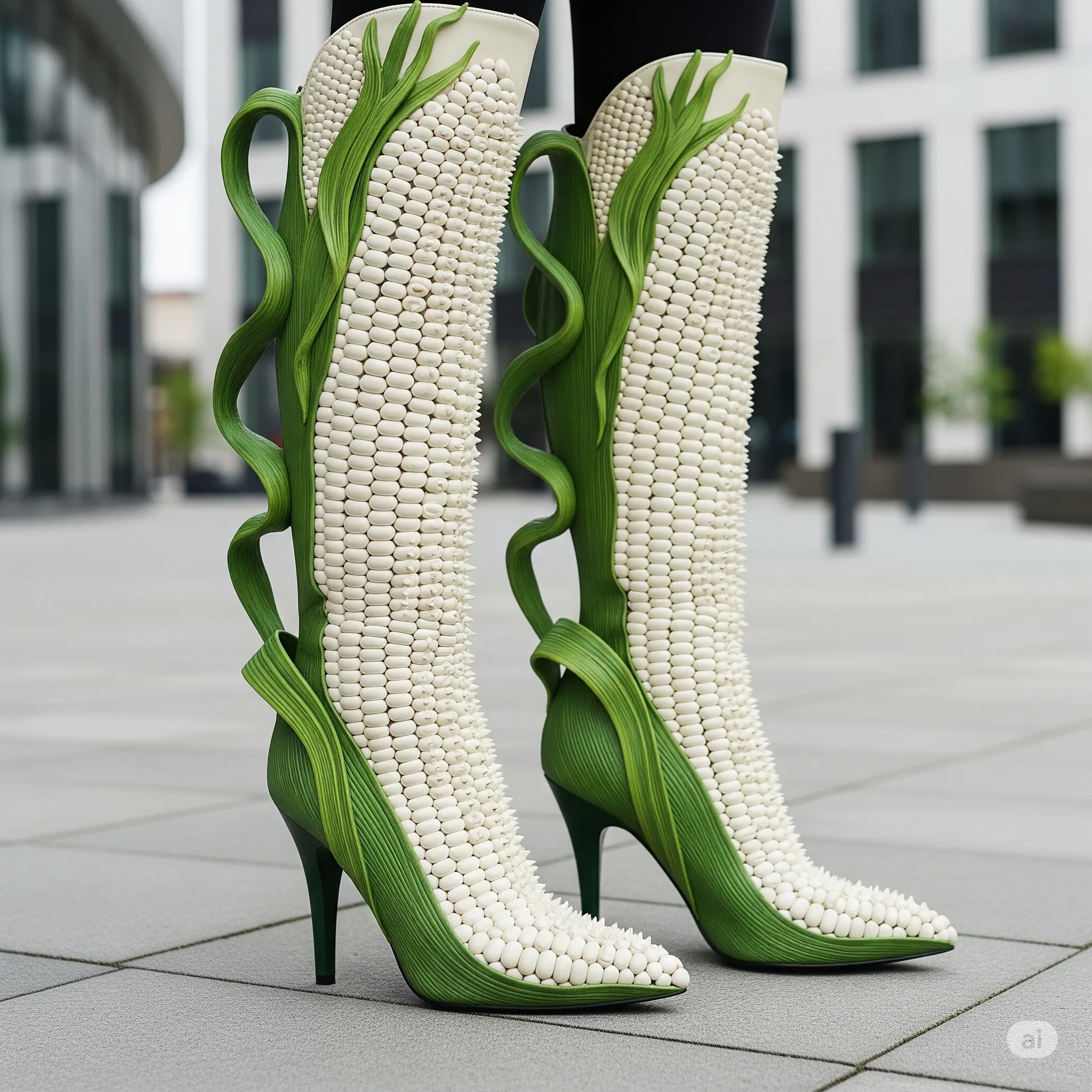 Corn Heels: Where Whimsy Meets Rural Couture