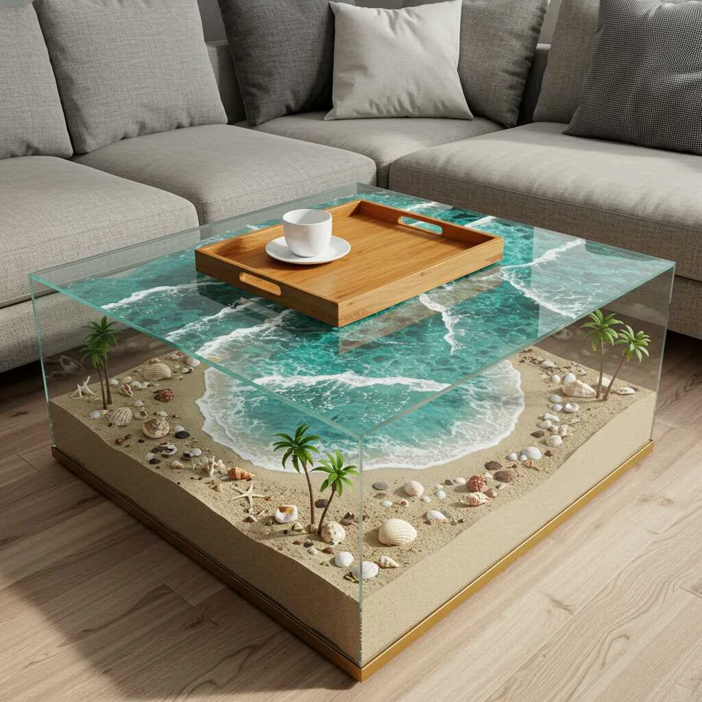 Dive into Elegance: The Magic of Creating Your Own Epoxy Ocean Scene ...