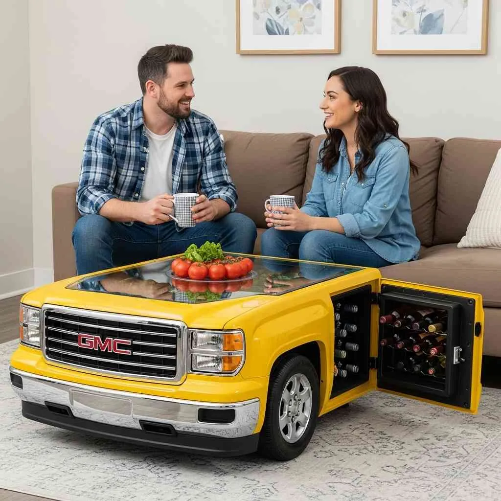 GMC Coffee Tables: Turning Classic Trucks into Living Room Icons