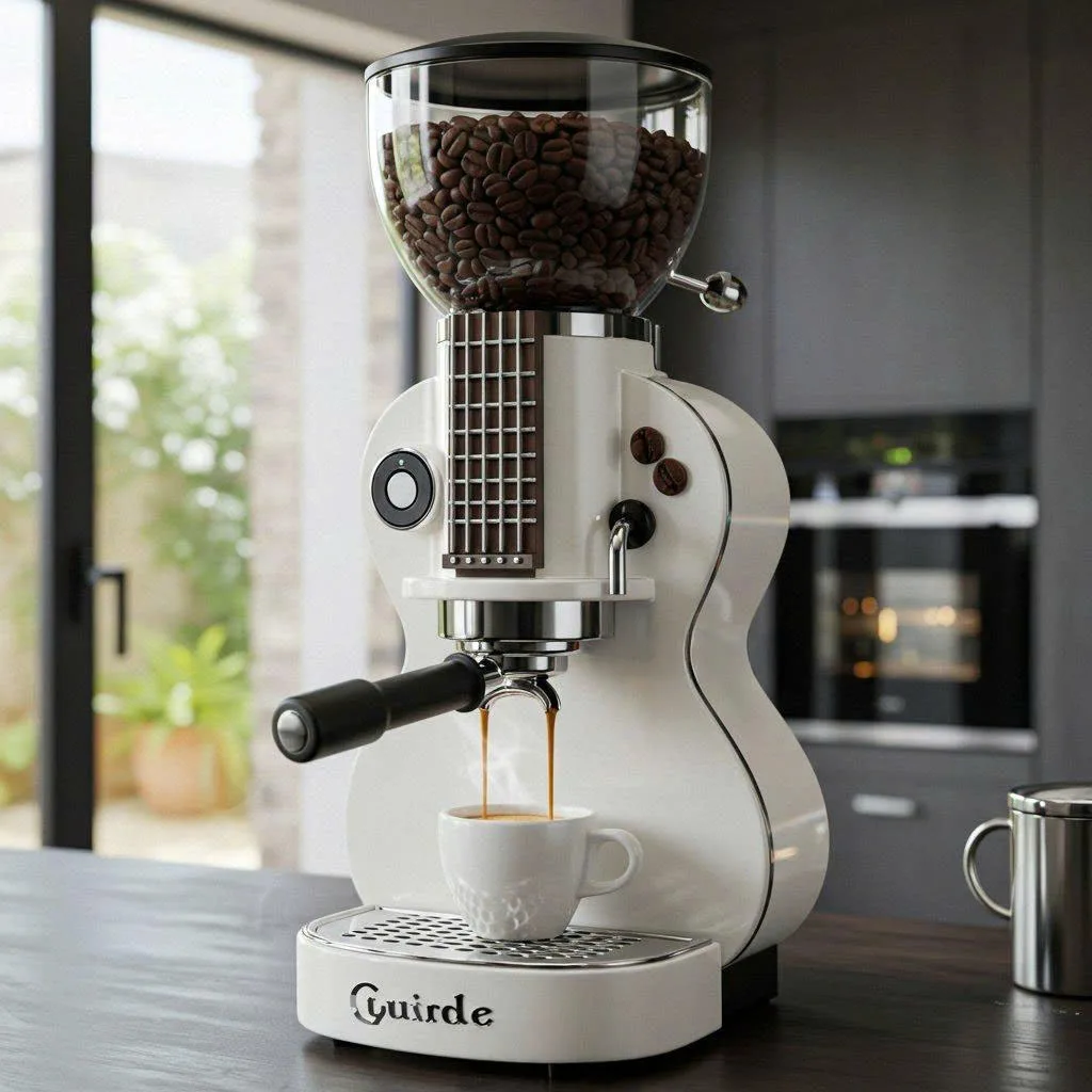 Brew in Tune: Guitar Coffee Makers for Music Lovers