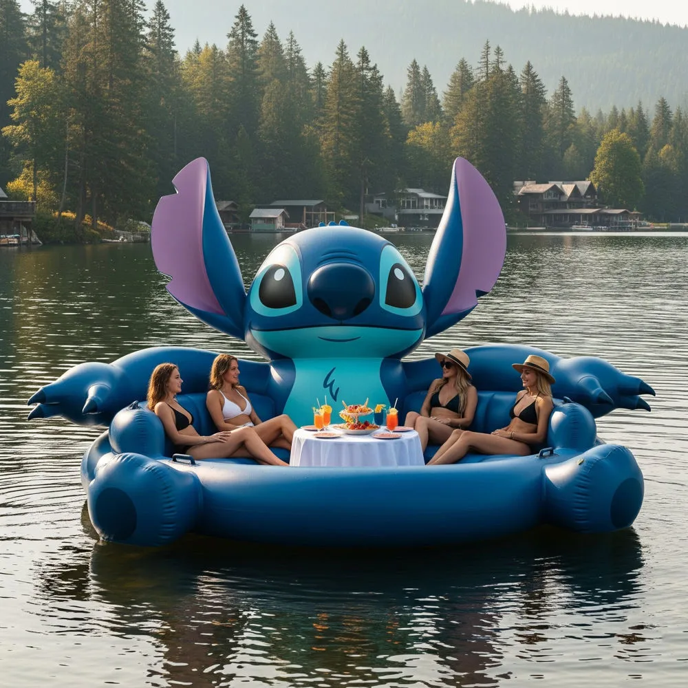 Inflatable Giant Stitch Lake Floats: The Ultimate Combination of Fun, Comfort, and Style