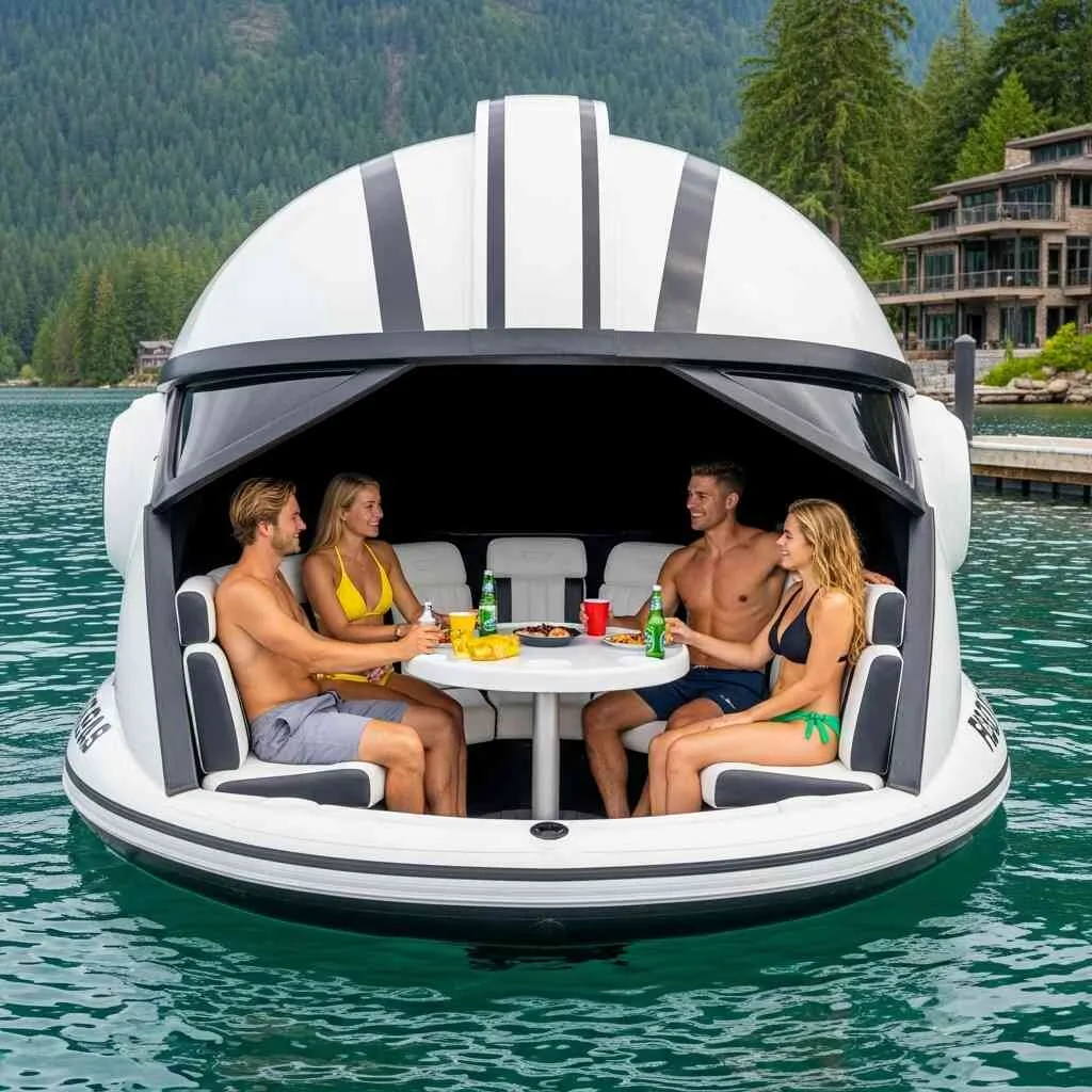 Dive into the Fun: Experience the Magic of Inflatable Star Wars Lake Floats for Your Summer ...