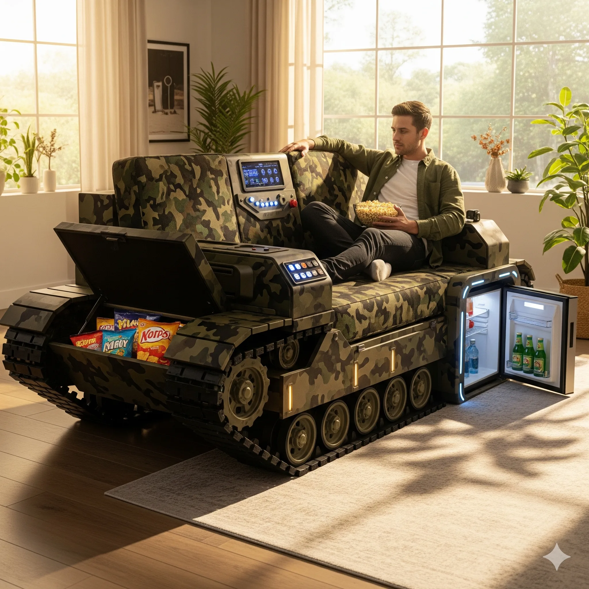 The Ultimate Lounge Experience: Exploring the Innovative Tank Recliner ...