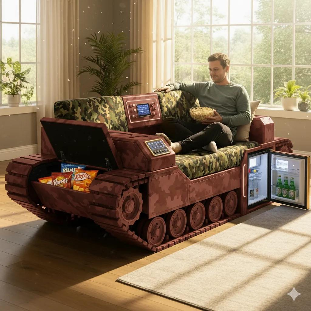 The Ultimate Lounge Experience: Exploring the Innovative Tank Recliner ...