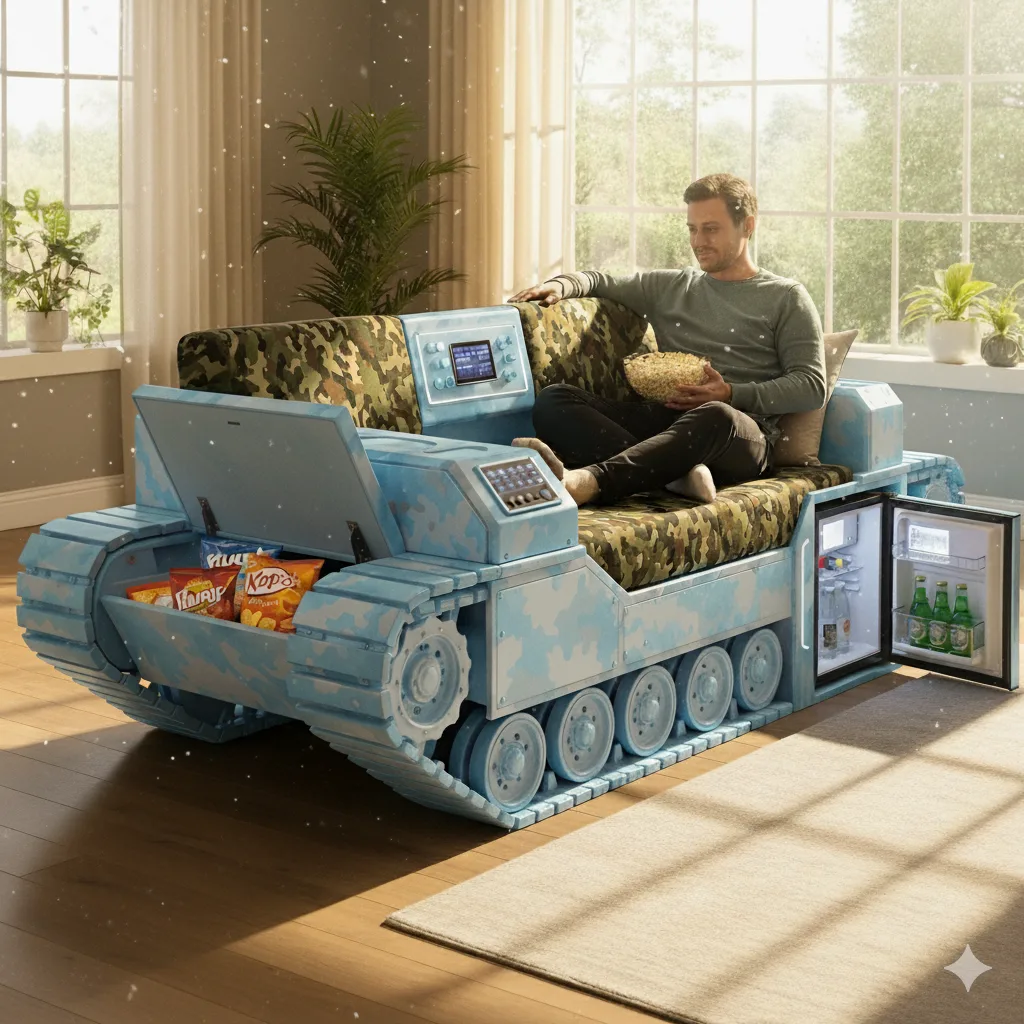The Ultimate Lounge Experience: Exploring the Innovative Tank Recliner ...