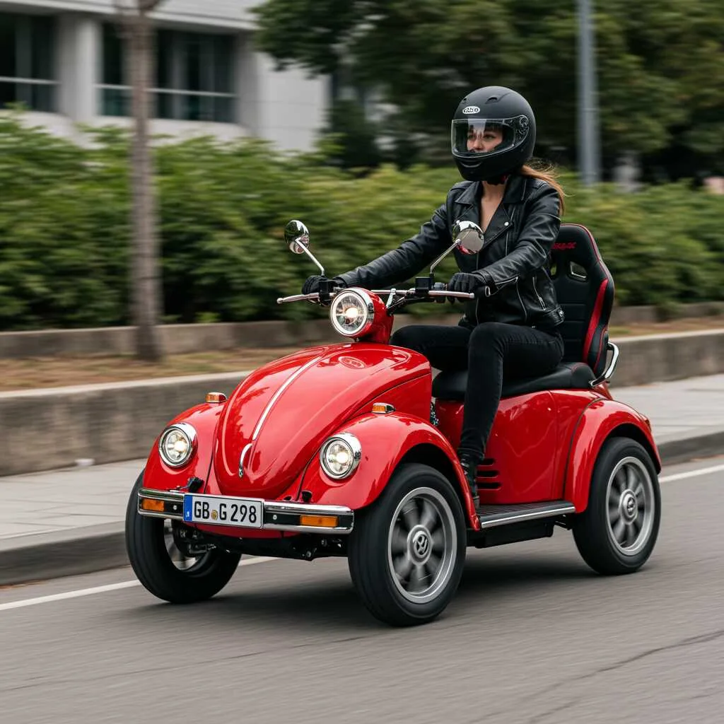 VW Beetle Mobility Scooter: The Perfect Blend of Nostalgia, Innovation ...