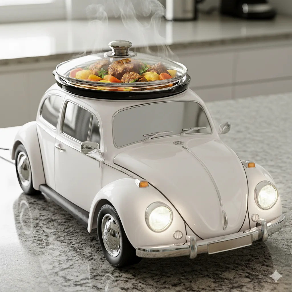 VW Beetle Slow Cooker: The Perfect Blend of Nostalgia and Functionality