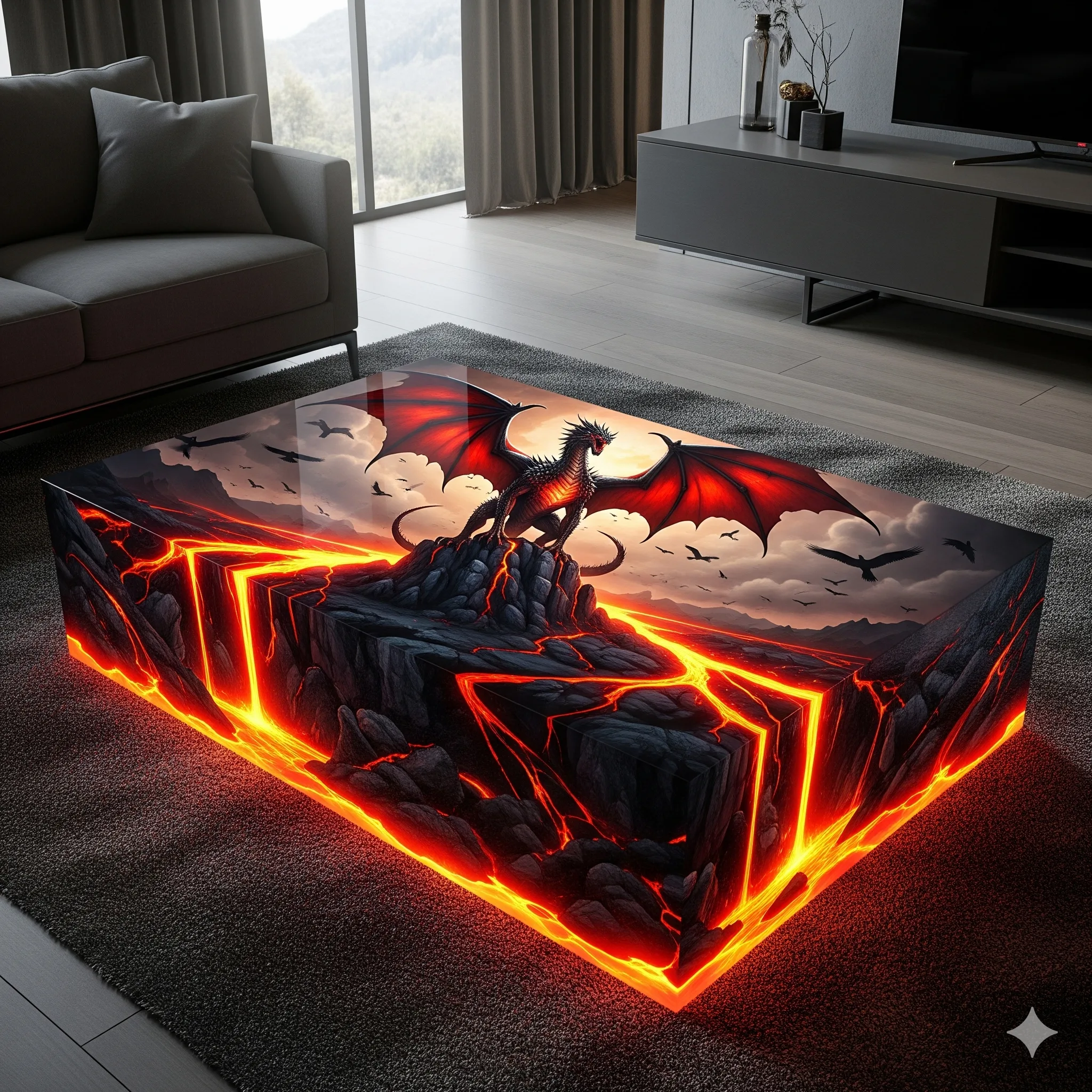 Unleashing Creativity with the Dragon Shaped Table – A Unique Fusion of ...