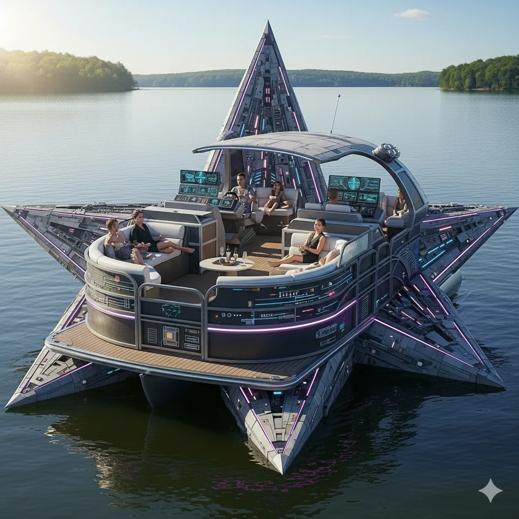 Experience the Force of Leisure - Exploring the Star Wars Pontoon Boat ...