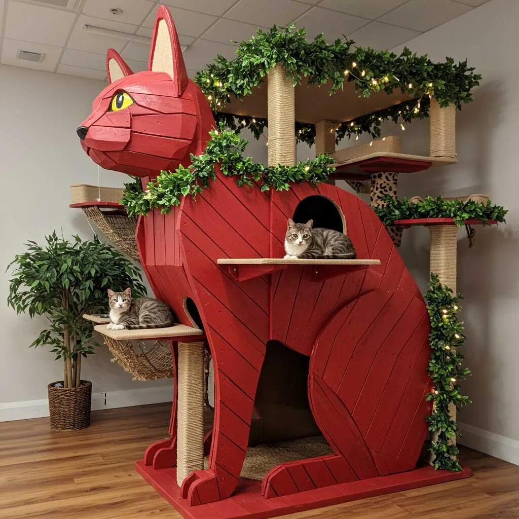 The Purrfect Playground: Discover the Magic of a Cat Shaped Cat ...
