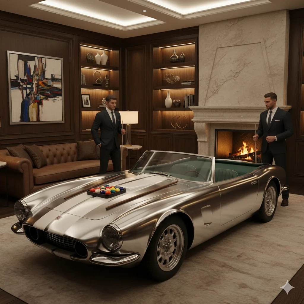 Revving Up Fun: Discover the Charm of Classic Car Pool Tables for Your ...