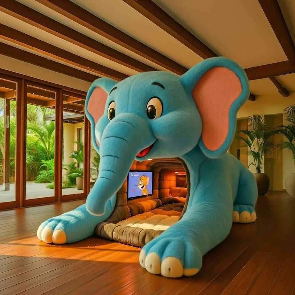 Dive into Comfort and Imagination with the Giant Animal Lounger Pod - A ...