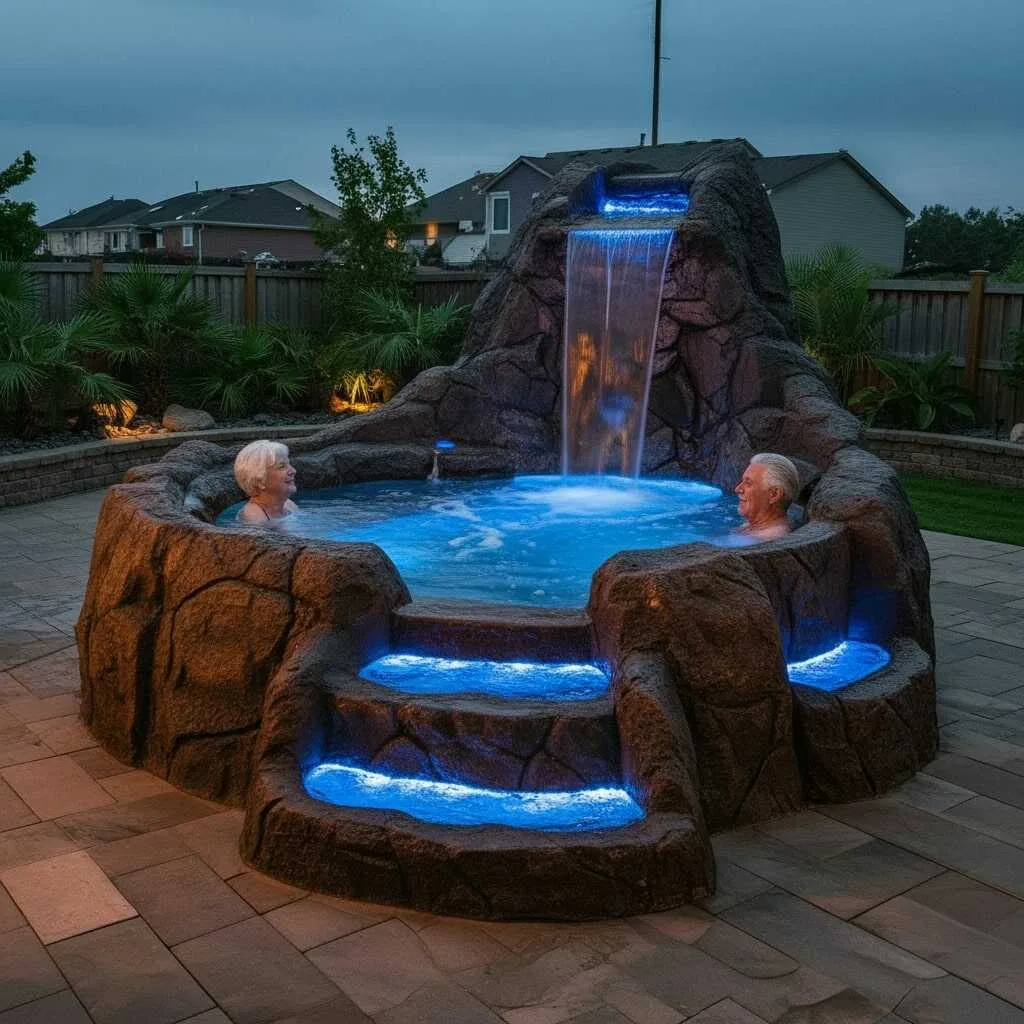 Experience the Magic of the Stunning Volcano Hot Tub - An Unforgettable ...