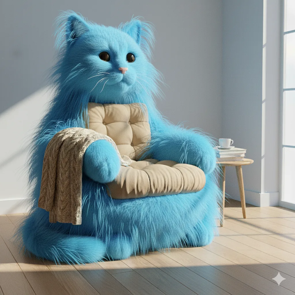 Embrace Whimsy and Comfort with Your Own Cat-Shaped Armchair - The ...