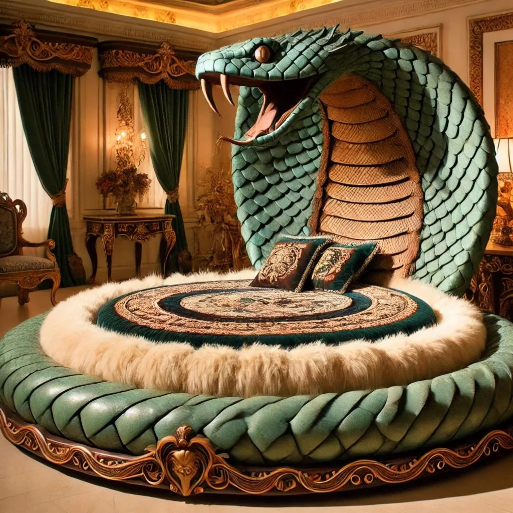 The Allure of Snake Bed - A Unique and Enticing Bed Concept for Modern ...