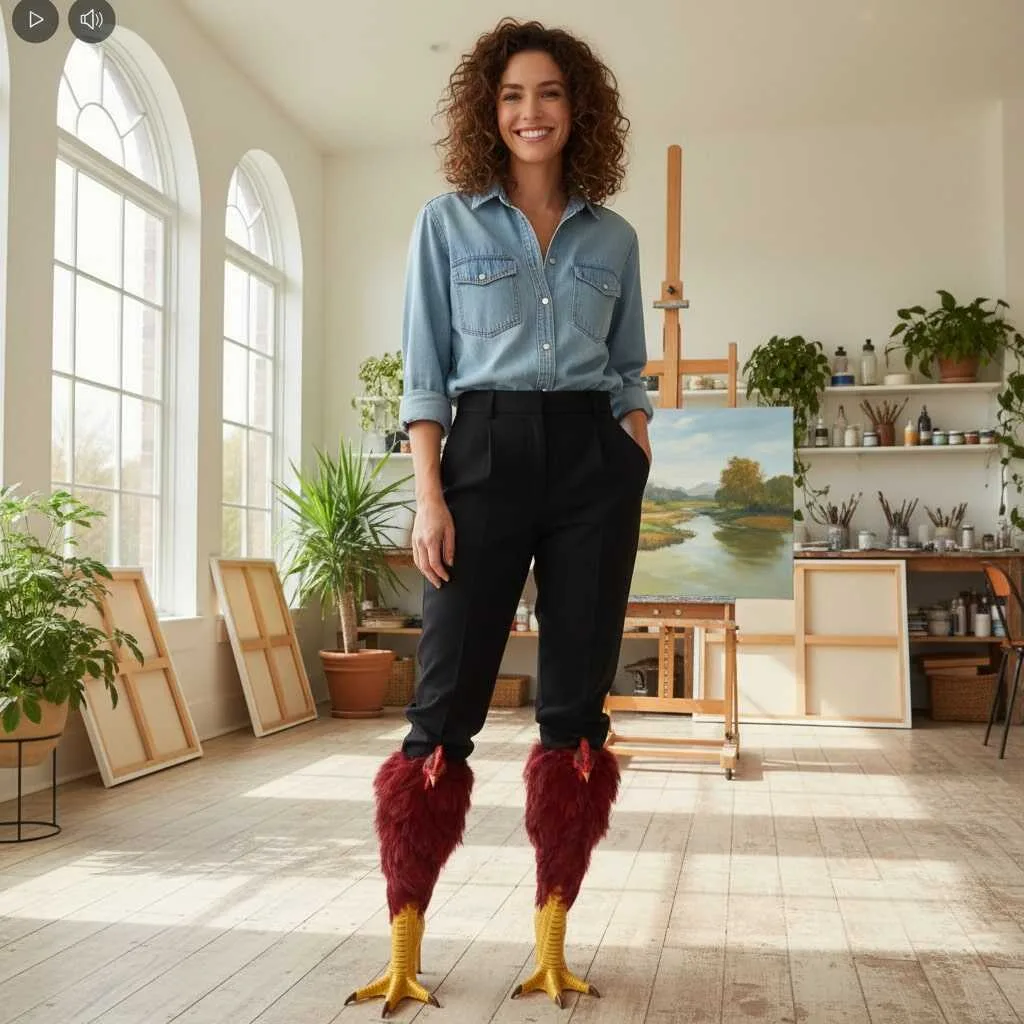 Stepping into Whimsy - The Allure of Chicken Shaped High Heels in ...