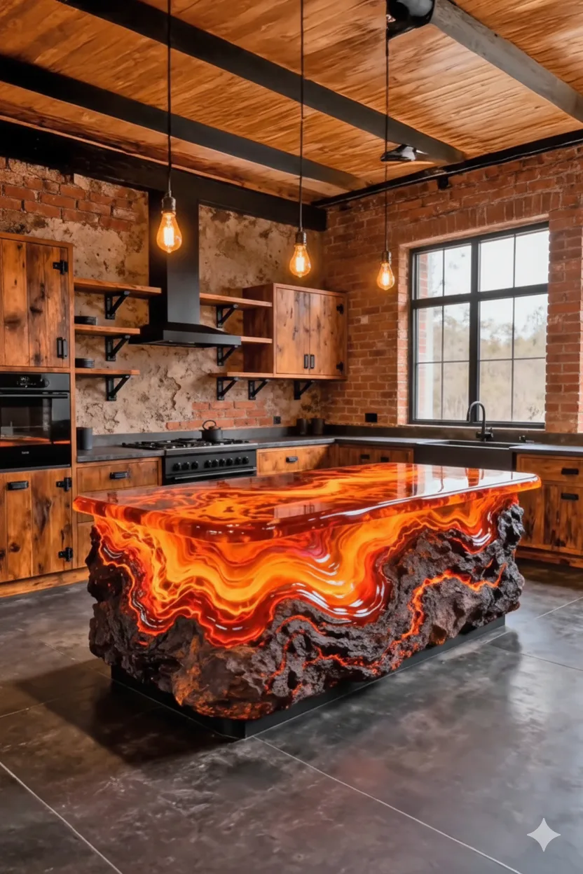 Elevate Your Kitchen Design with Lava Kitchen Islands - A Bold ...