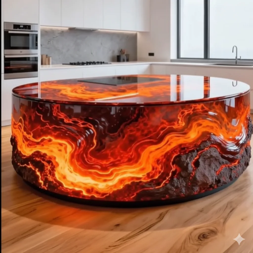 Elevate Your Kitchen Design with Lava Kitchen Islands - A Bold ...