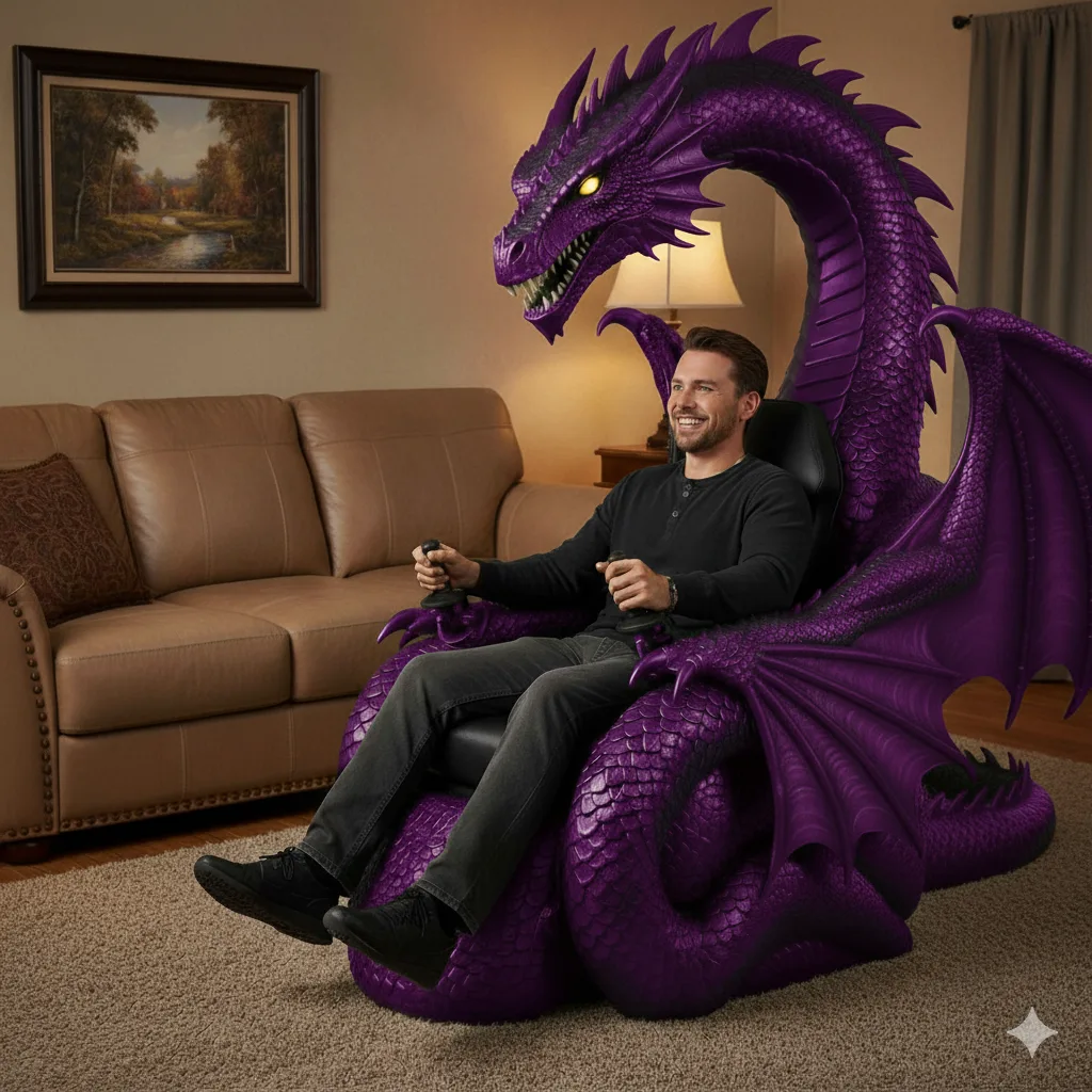 Unleashing Comfort and Fantasy with Motorized Dragon Recliners - A ...
