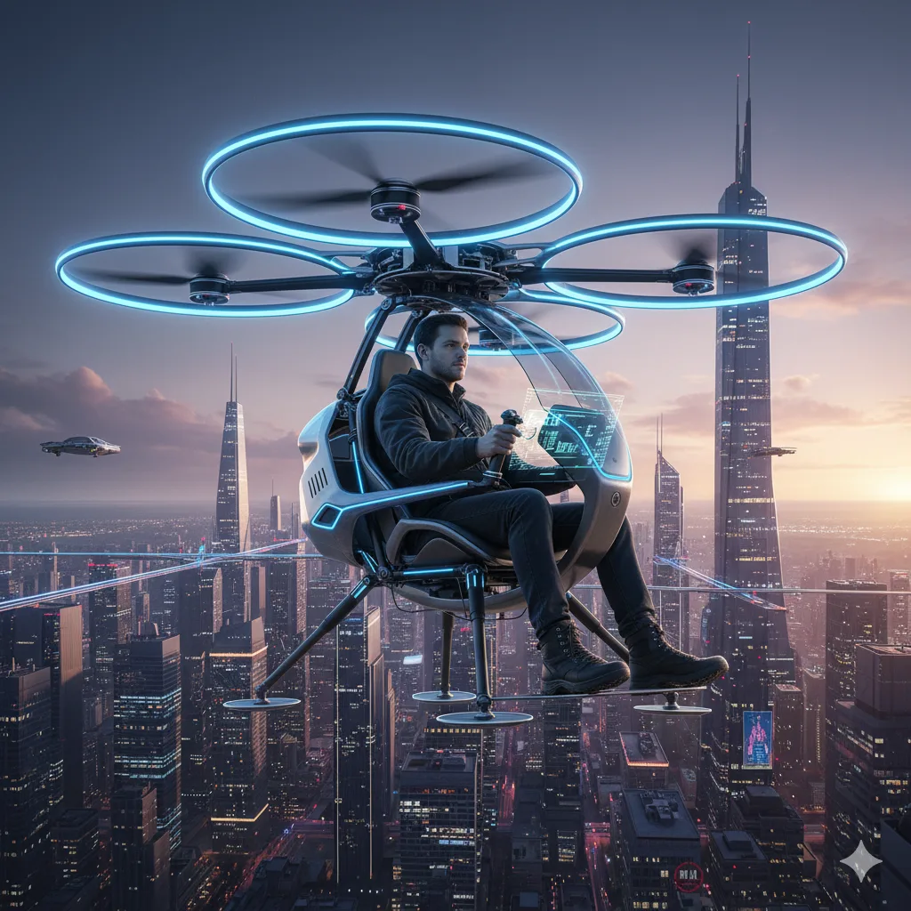 Exploring the Future of Transportation - The Rise of Personal Drone Vehicles