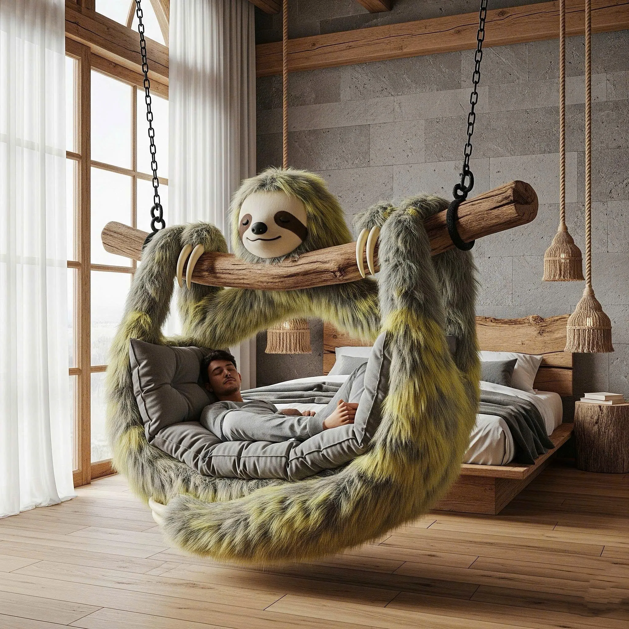 Discover the Ultimate Relaxation with a Hanging Sloth Lounger – Your ...