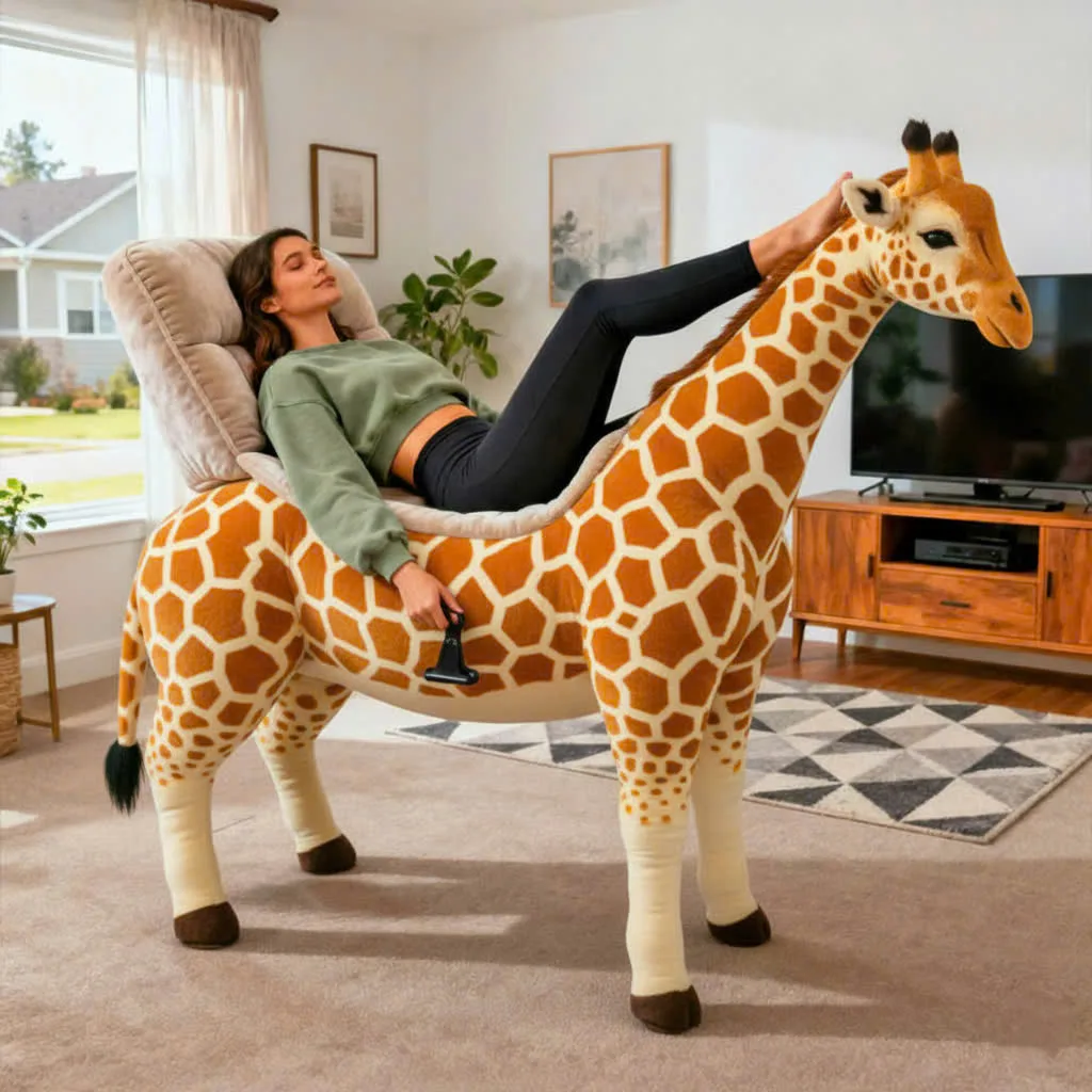 Discover the Joy of Comfort and Fun with a Walking Animal Shaped Recliner