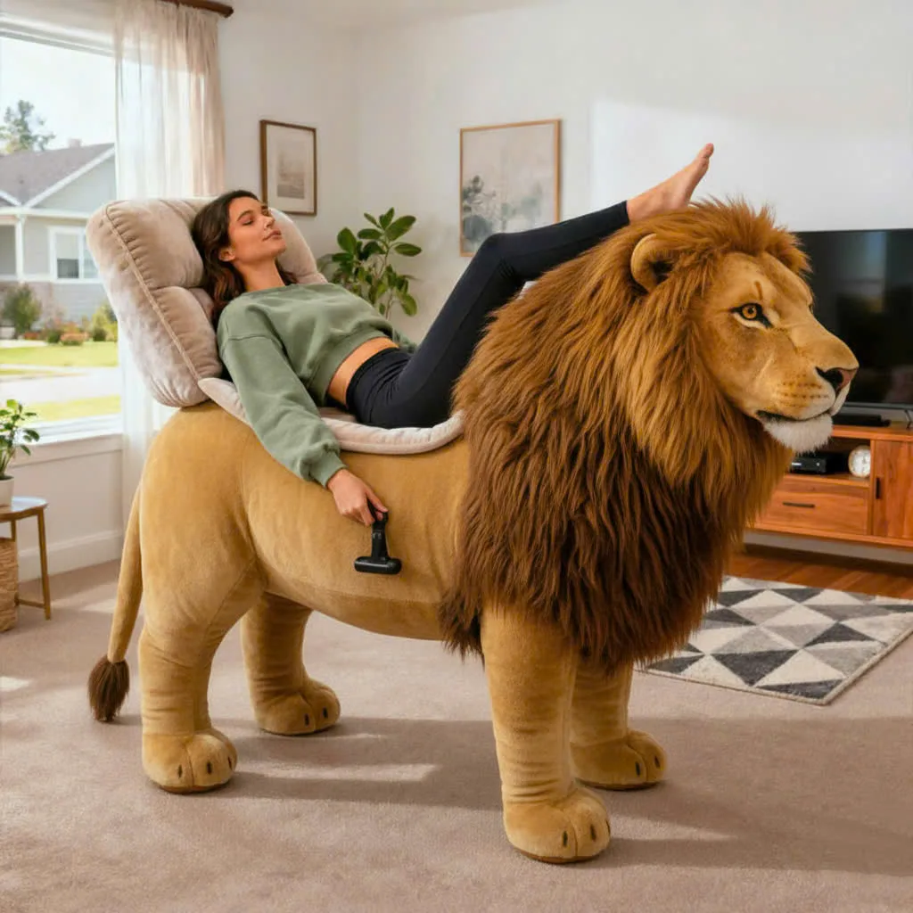 Discover the Joy of Comfort and Fun with a Walking Animal Shaped Recliner