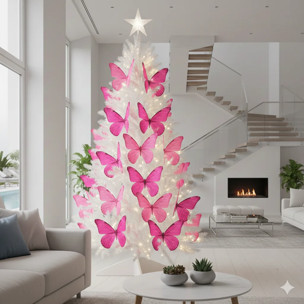 Enchant Your Holiday Decor with the Magic of Butterfly Themed Christmas ...