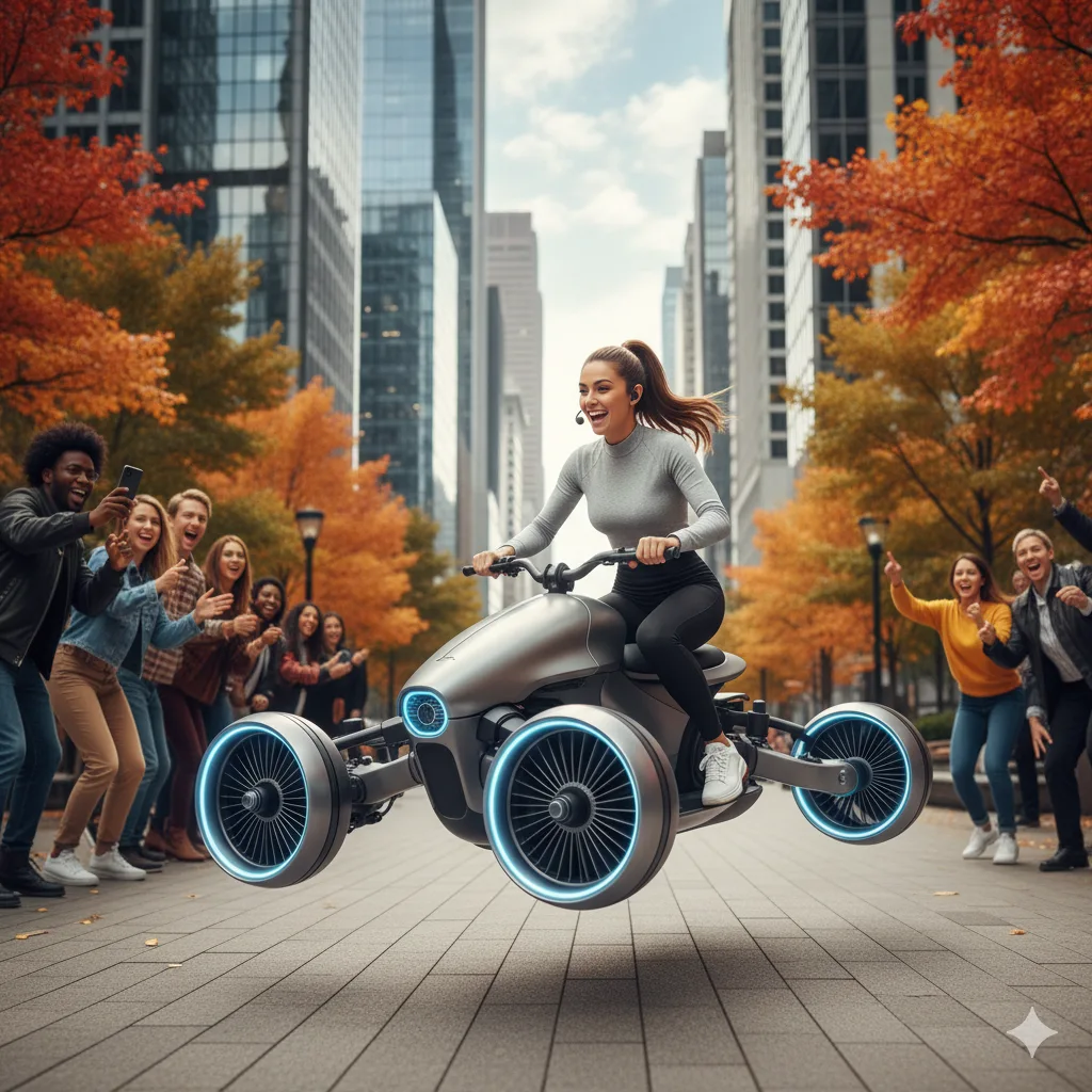 Discover the Future of Personal Mobility with Exciting Scooter Drones ...