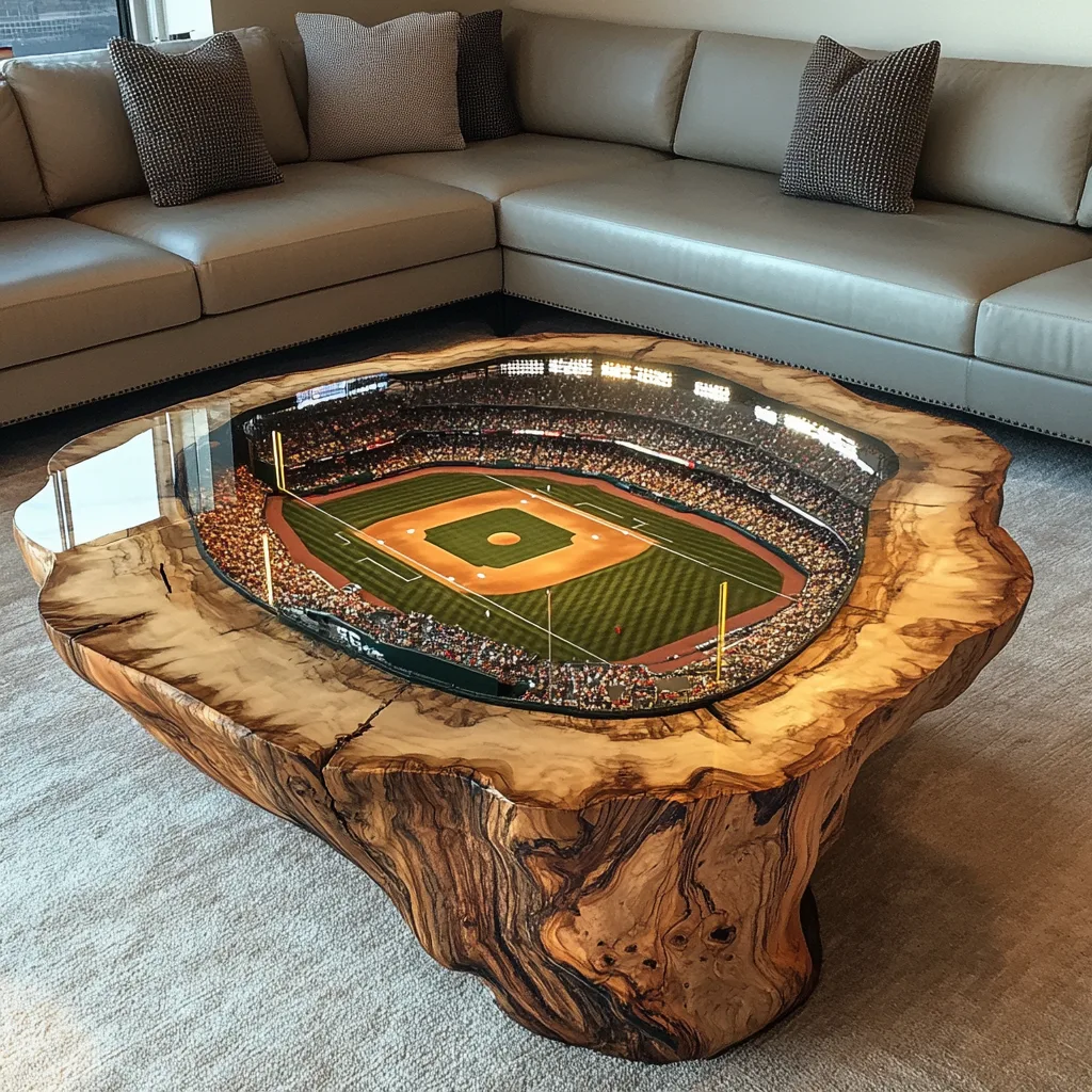Elevate Your Living Room: The Unique Charm of the Stadium Coffee Table