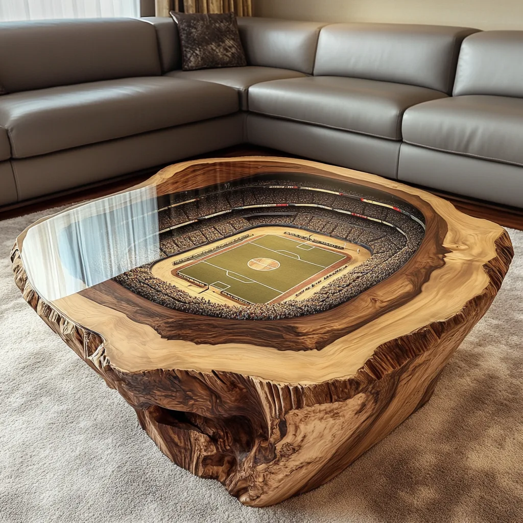 Elevate Your Living Room: The Unique Charm of the Stadium Coffee Table