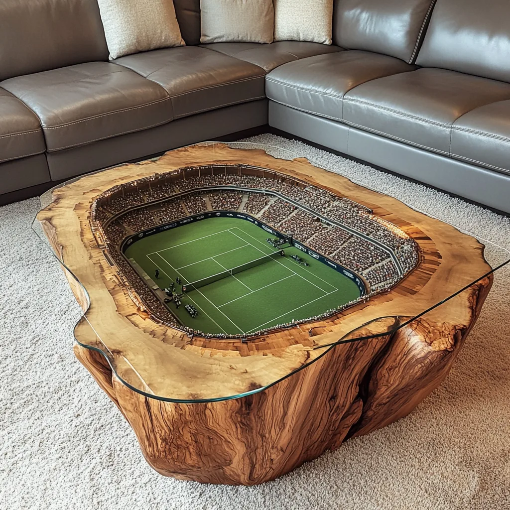 Elevate Your Living Room: The Unique Charm of the Stadium Coffee Table
