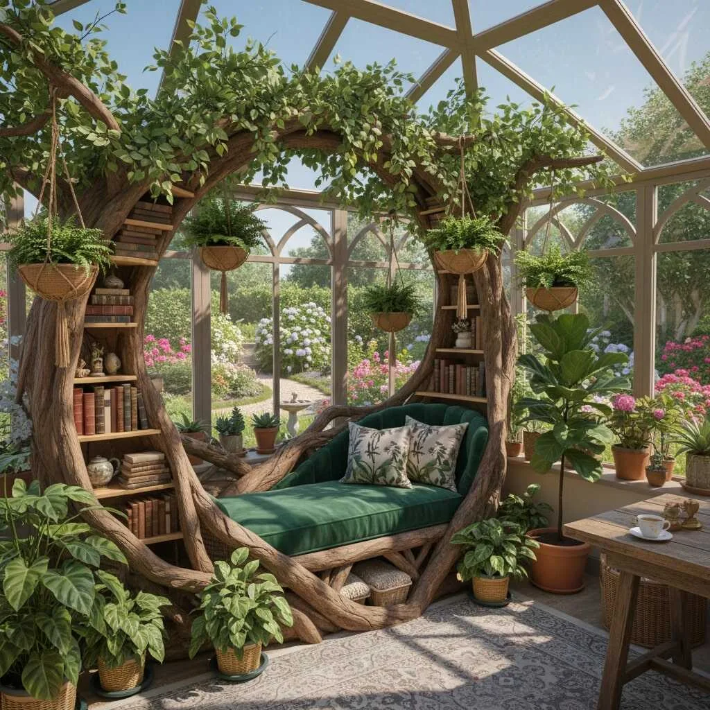 Discover the Enchanting World of a Tree Shaped Reading Nook - A Magical ...