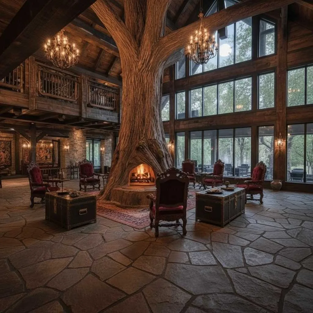 Enchanting Spaces: How to Transform Your Home with a Tree Fireplace ...