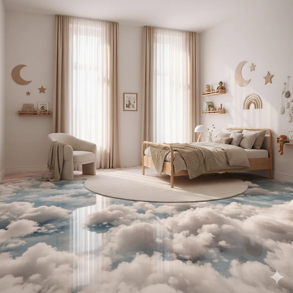 Transform Your Space with Football Jersey Epoxy Floors – A Unique Blend ...