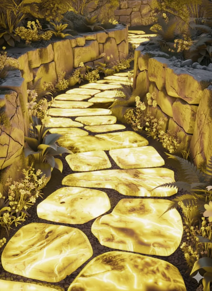 Creating Enchanting Garden Paths with a Stunning Gemstone Walkway - A ...
