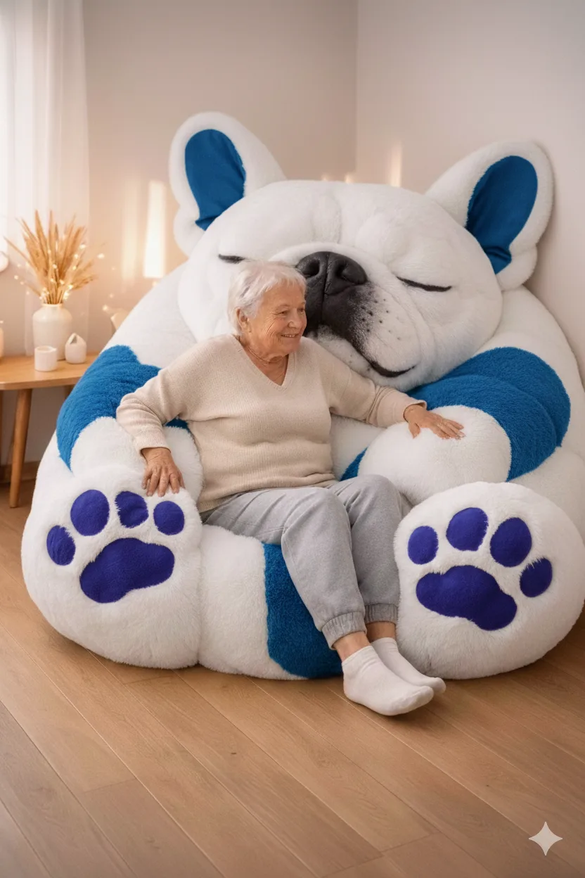 Cozy Comfort and Style with Fluffy Dog Bean Bags – The Perfect Lounging ...