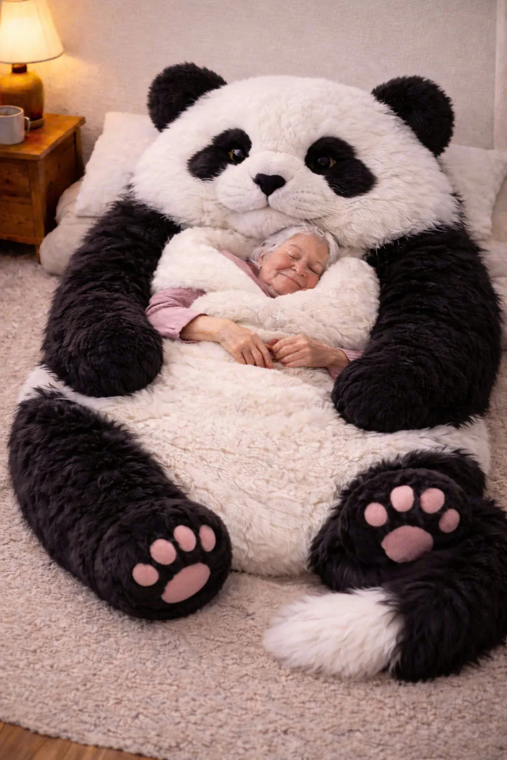 Cozy Adventures Await - Discover the Magic of the Fluffy Panda Sleeping ...