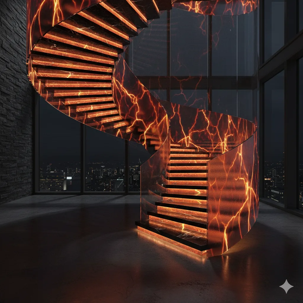 Elevate Your Home’s Ambiance with Integrated LED Staircase Installation ...