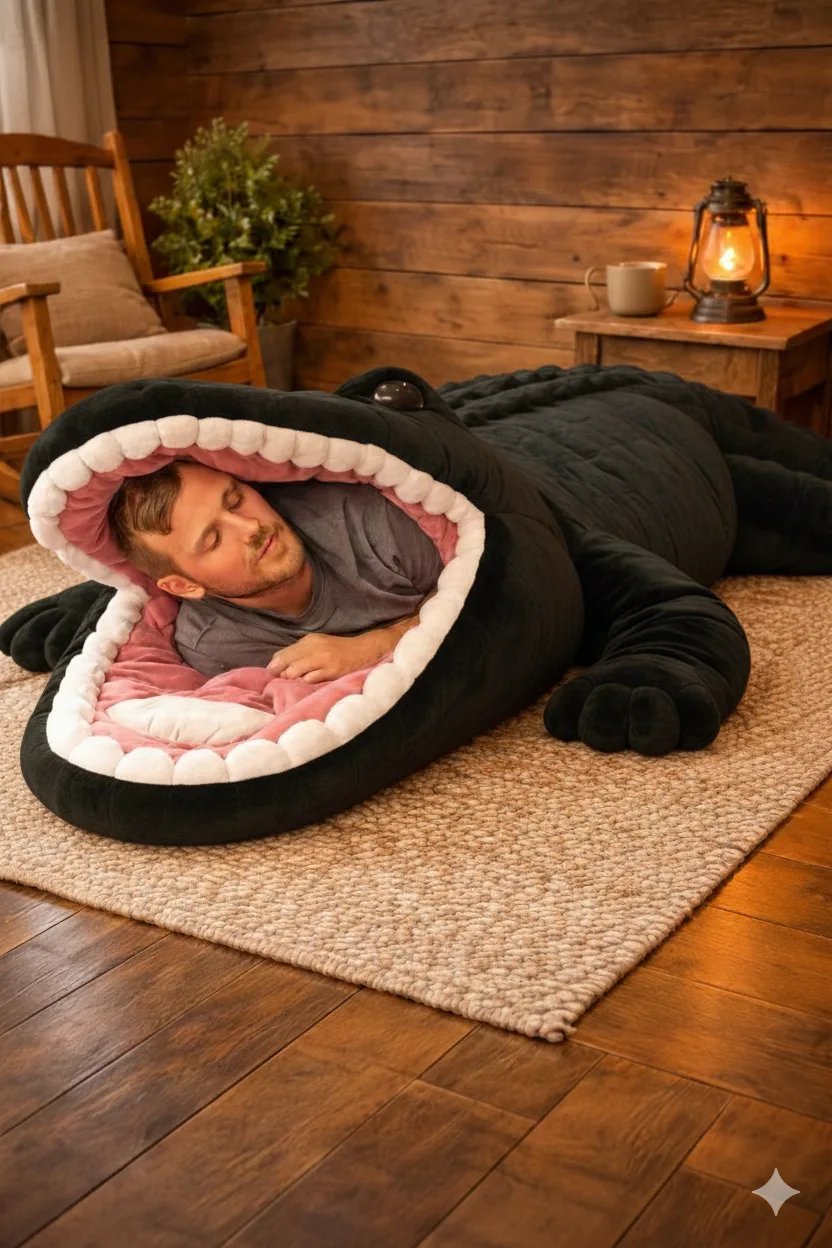 Discover the Comfort of Animal Mouth Sleeping Bags - The Innovative Way ...