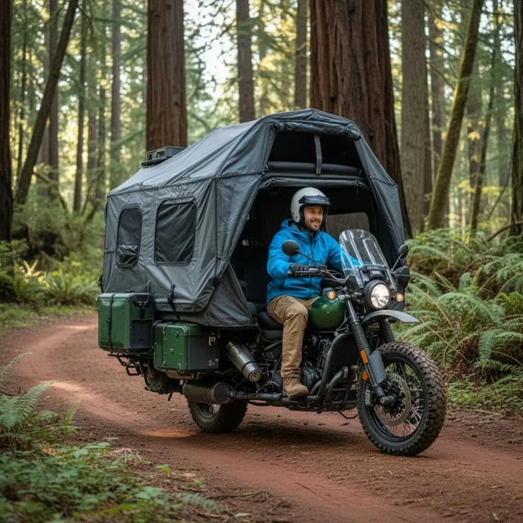 Exploring the Ultimate Comfort and Convenience of Motorcycle Tents ...
