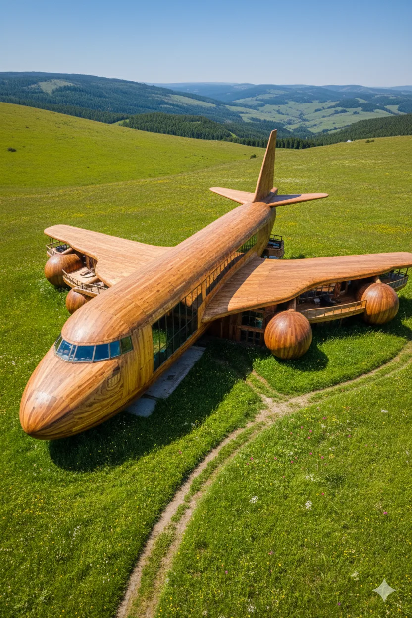 Soaring Creativity - Exploring the Unique World of Plane Shaped Cabins ...