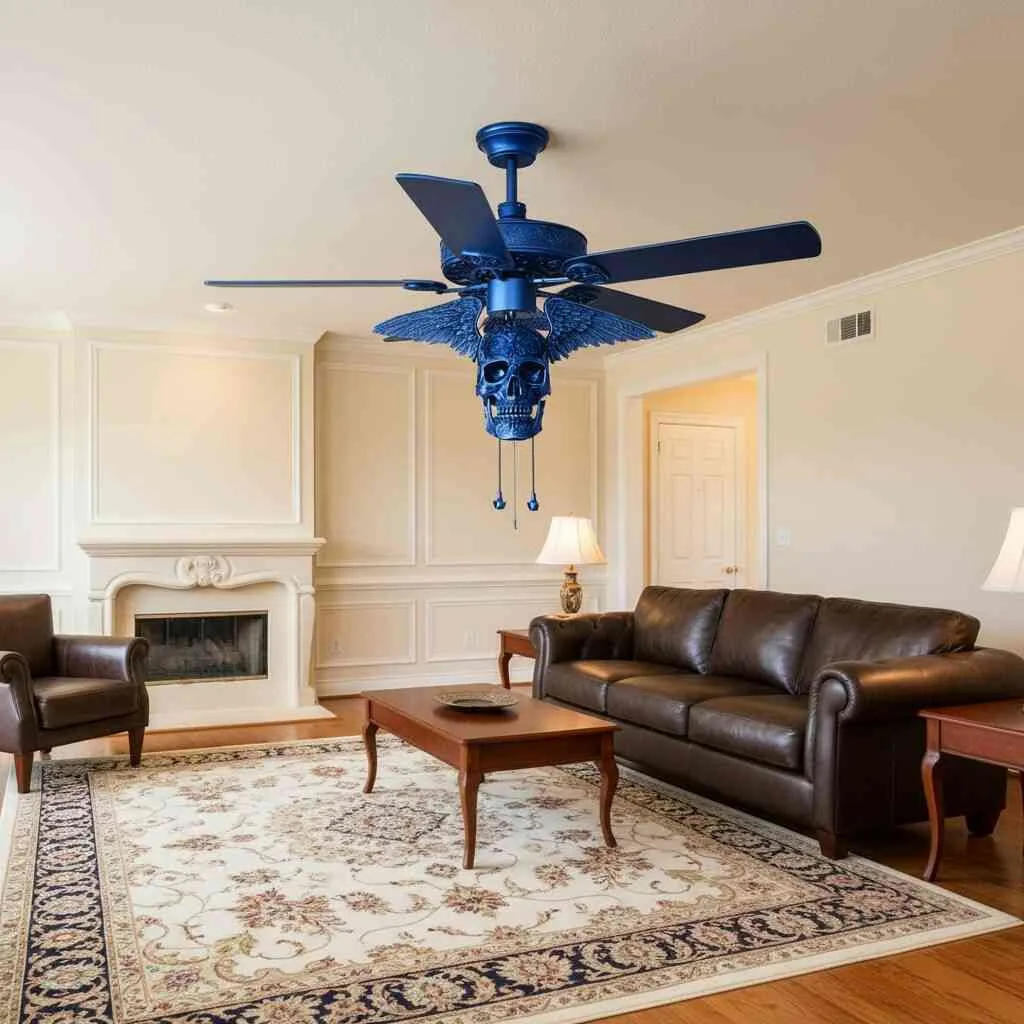 Illuminate Your Space with Edgy Elegance - The Allure of a Skull Themed ...