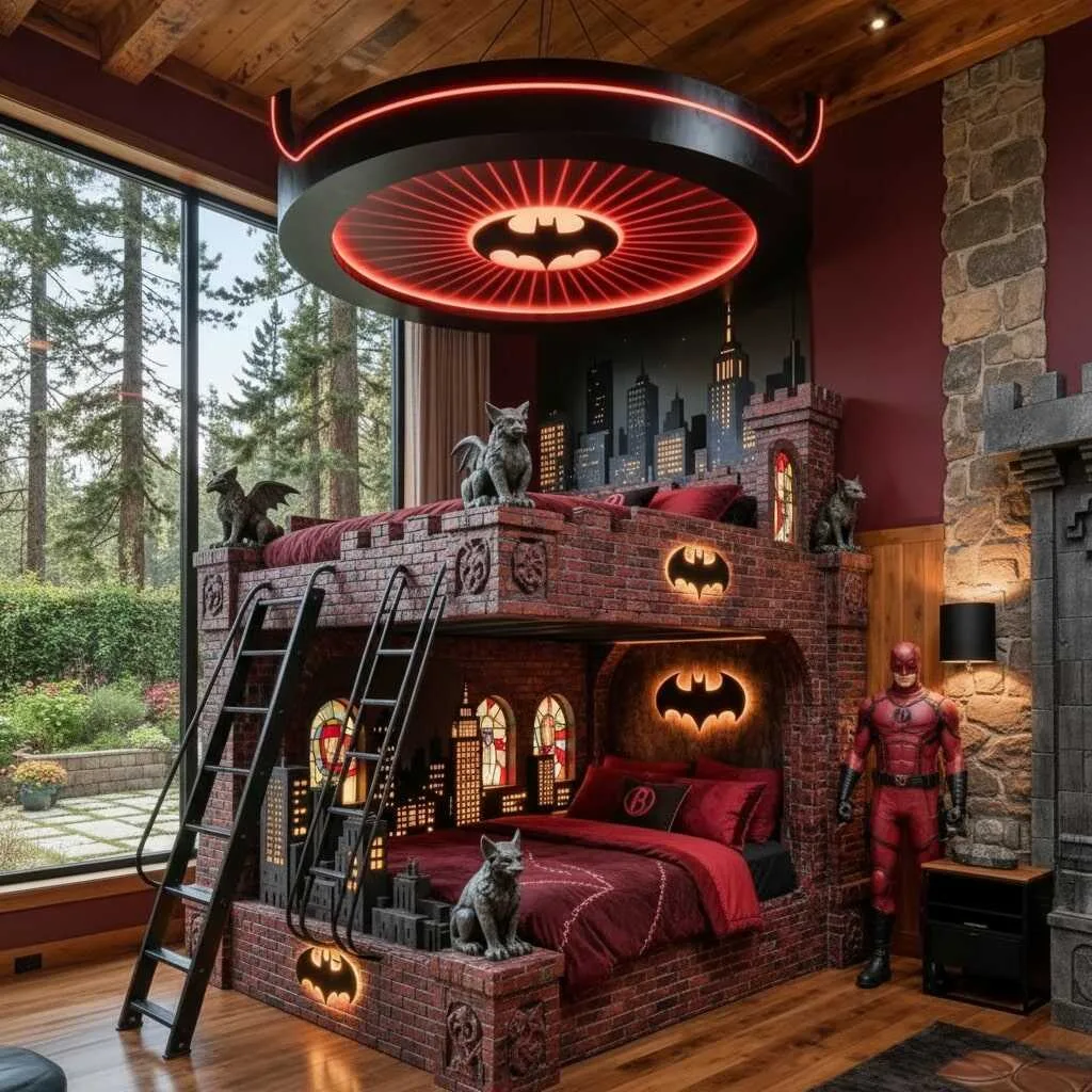Elevate Your Bedroom Decor with Exciting Superhero Bunk Beds - The ...