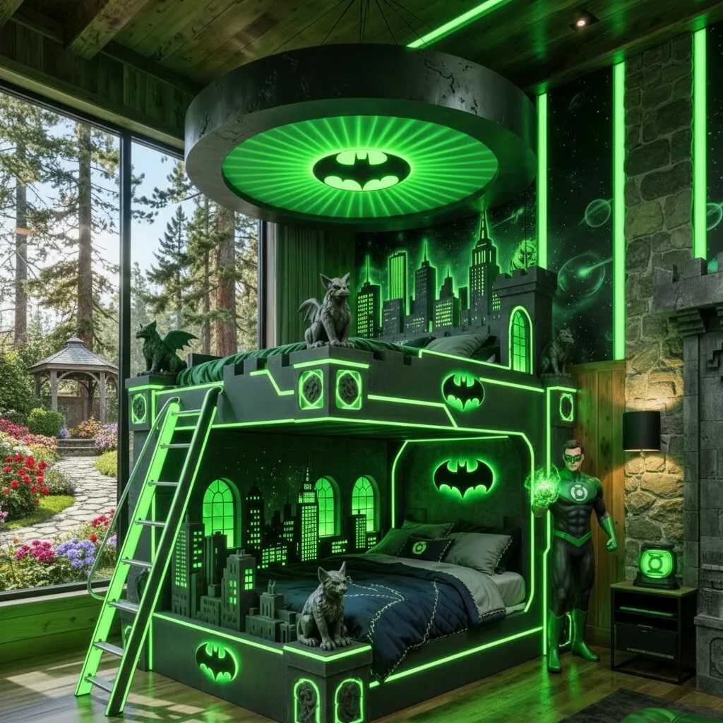 Elevate Your Bedroom Decor with Exciting Superhero Bunk Beds - The ...